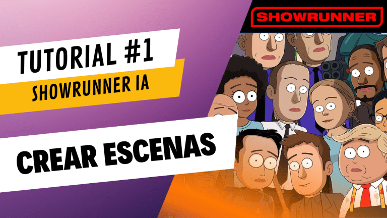 Crea series animadas con IA | Tutorial de Showrunner #1: primeras escenas – Página a Página